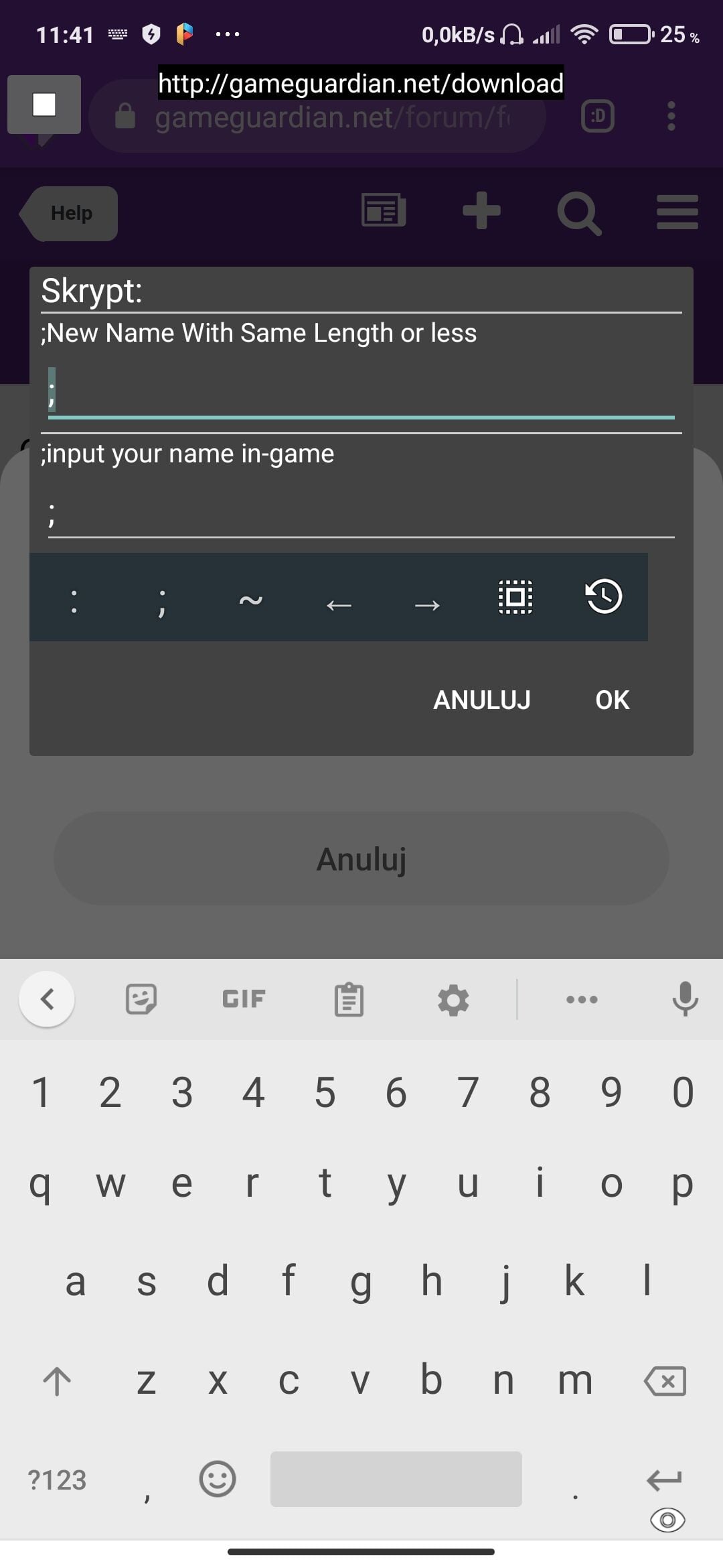 Hey, do someone know what do you have to type to have gg.prompt which searchs and edits text ...