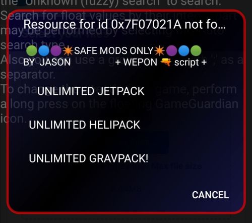 LUA scripts - GameGuardian