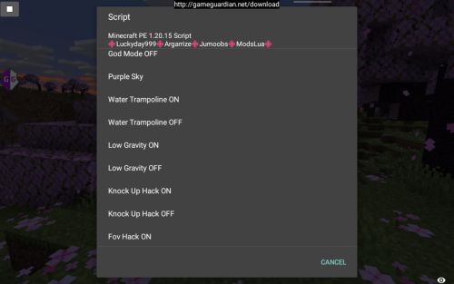 Minecraft 1.20.15 Script - LUA scripts - GameGuardian